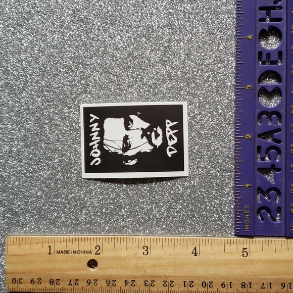 Celebrities | Design | Johnny Depp Actor Waterproof Sticker Photo ...